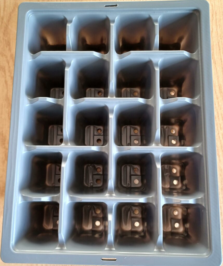 H. Smith Plastics 20 Cell Pack Grey (10) - Gro Well Direct